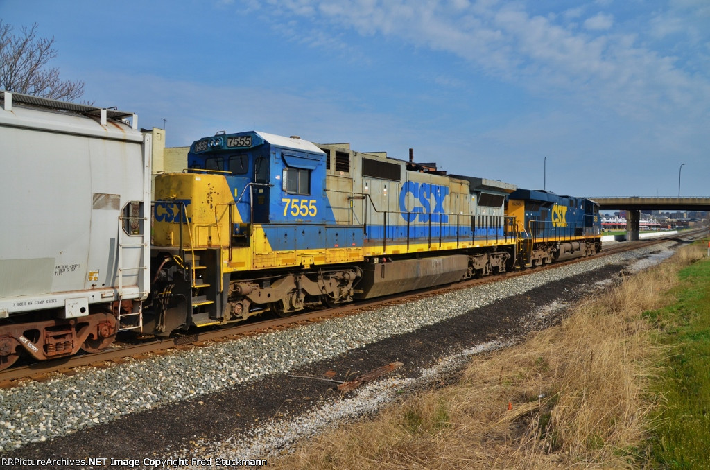 CSX 7555 doesn't look too bad.